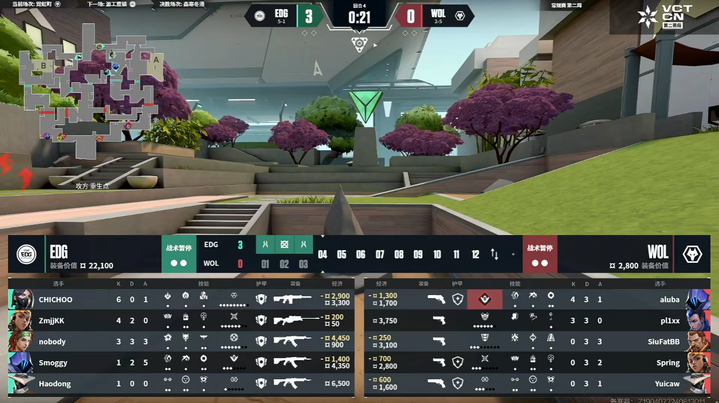 SiuFatBB存钱分翻盘奠定胜局，WOL 2-1战胜EDG